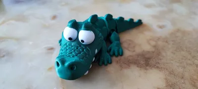 Wally the Crocodile - articulated by 3DMDesign MakerWorld: Download ...