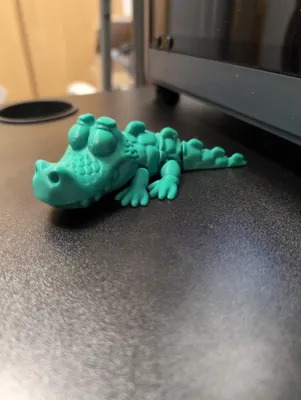 Wally the Crocodile - articulated by 3DMDesign - MakerWorld