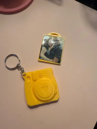 Instax Retro Style Camera Keychain + Photo Holder by BK-Projects ...