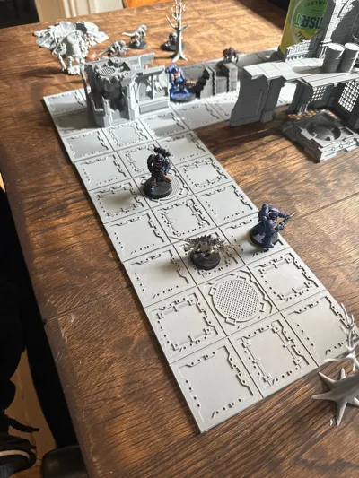 Tileable Hive City Grid - Free 3D Print Model - MakerWorld