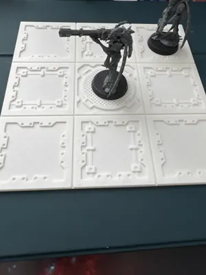Tileable Hive City Grid by Two goblins in a trench coat MakerWorld ...