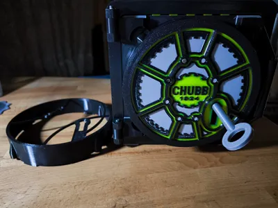 Vault with 1824 Chubb Detector Lock by Rocco's Stuff MakerWorld ...