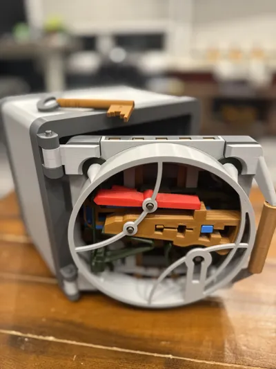 Vault with 1824 Chubb Detector Lock by Rocco's Stuff MakerWorld ...