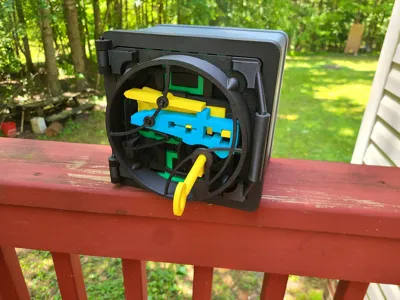 Vault with 1824 Chubb Detector Lock by Rocco's Stuff MakerWorld ...