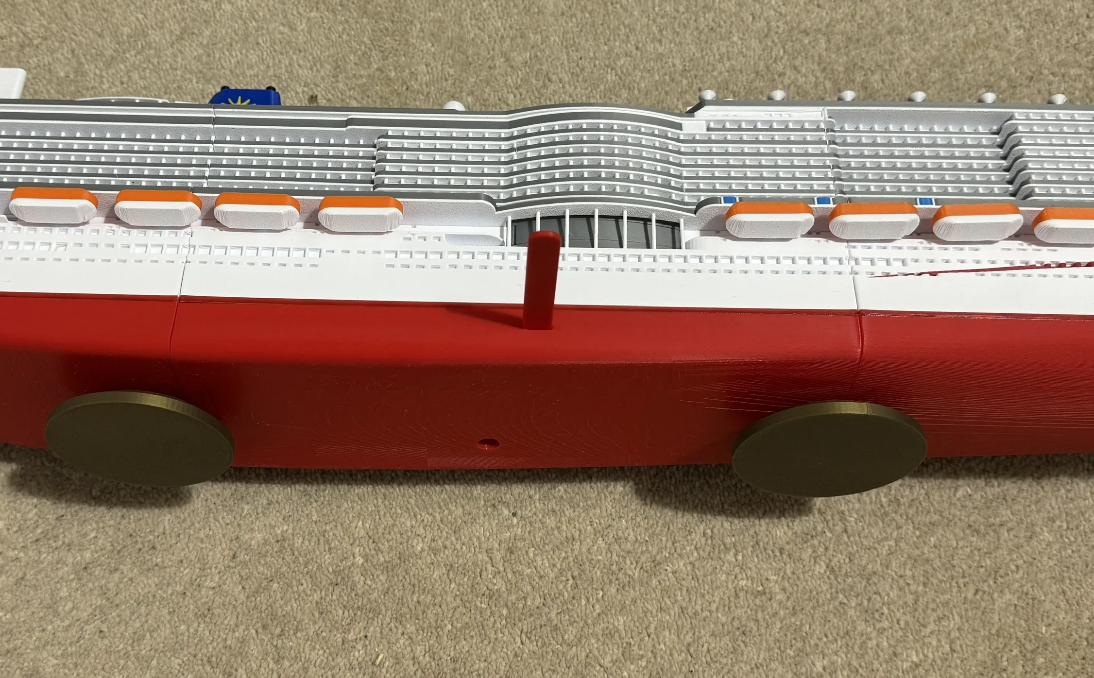 P&O Cruises Iona 1:500 Multi part - Free 3D Print Model - MakerWorld