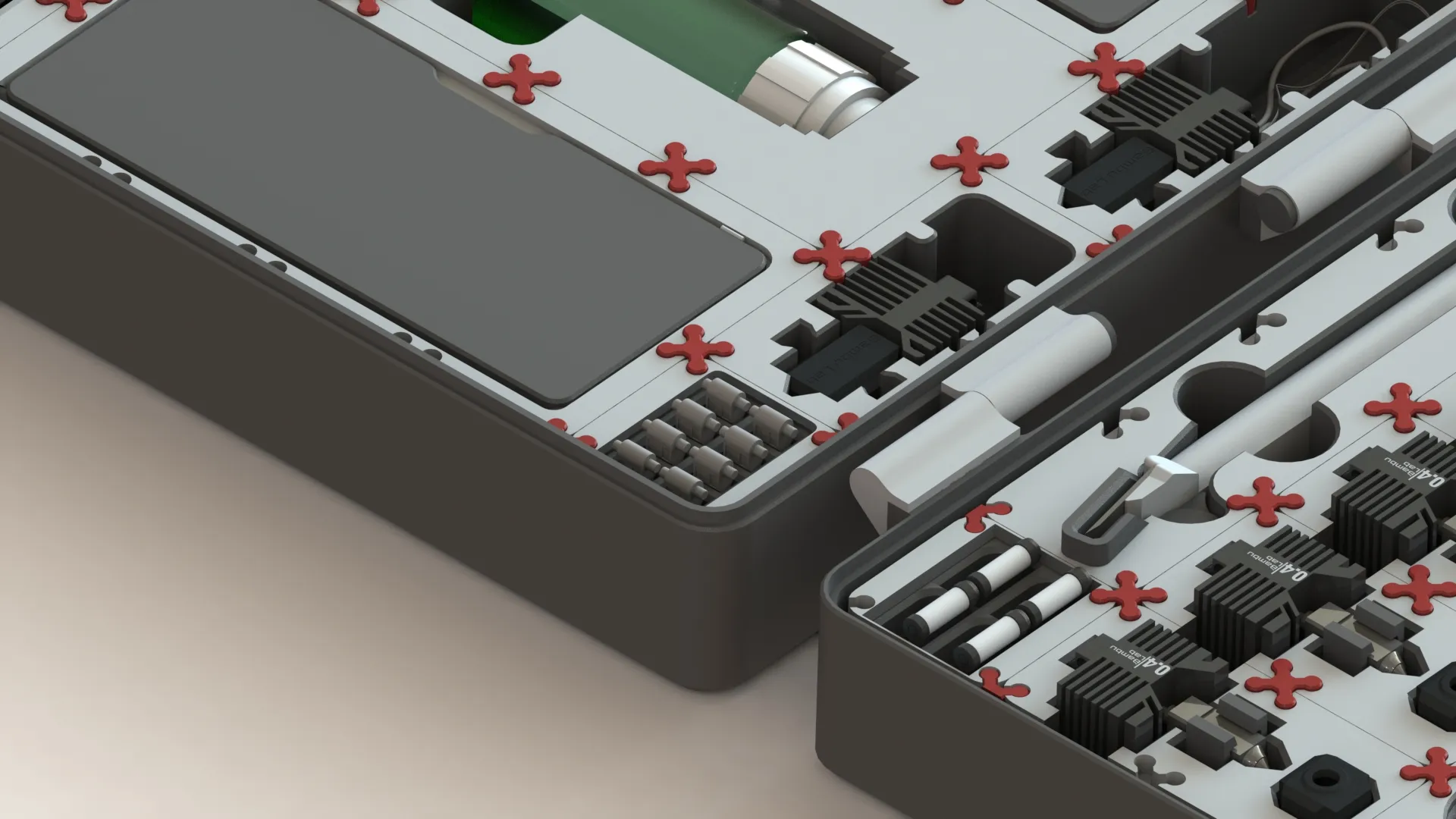 Bambu Lab - Tools and Accessories Box (Revised) - Free 3D Print Model ...