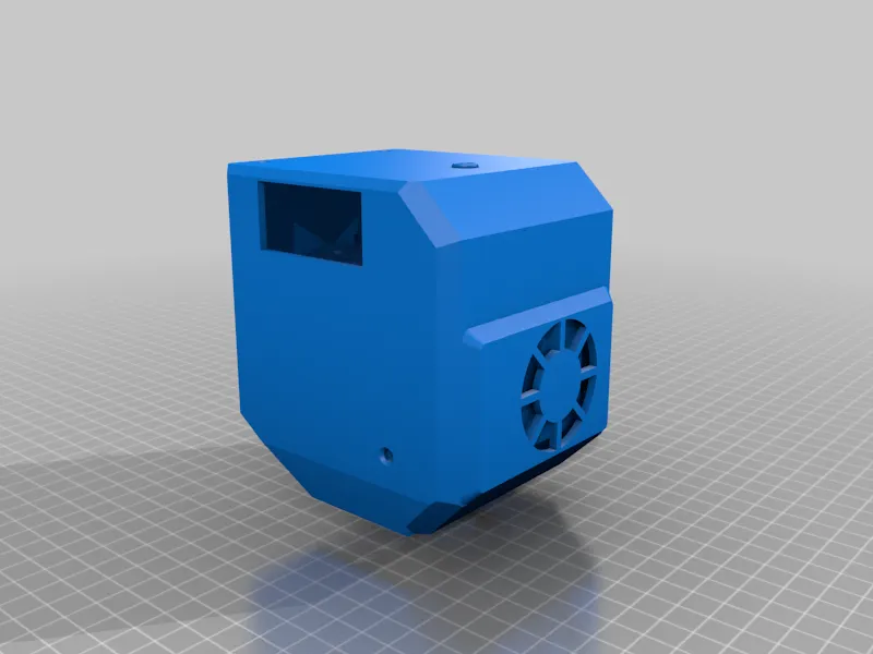 QIDI I-Fast stock High Temp Ruby Extruder (single) Reverse Engineer CAD ...