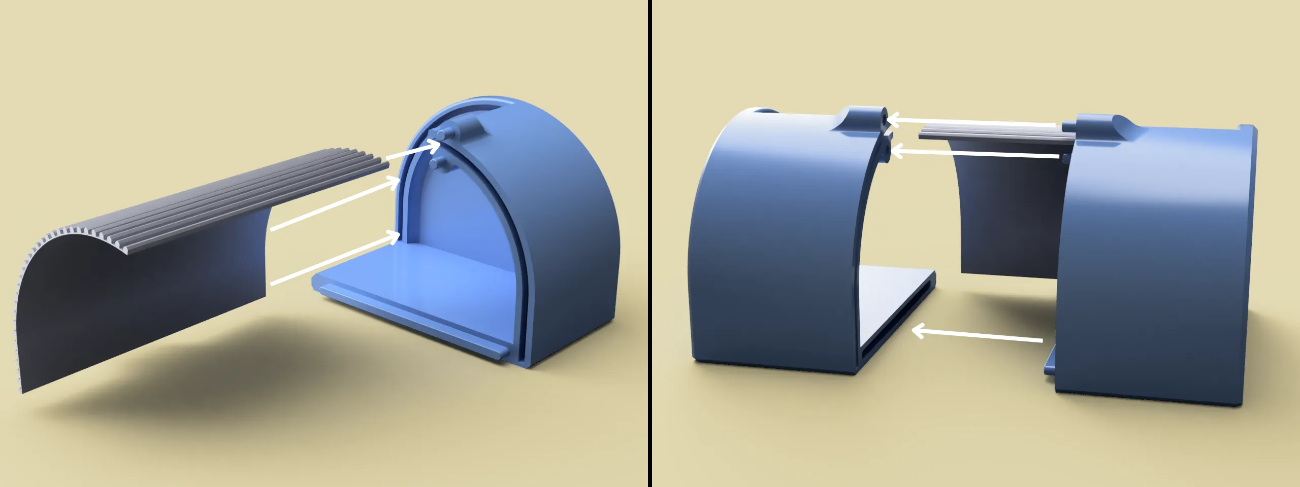 Roll Top Storage by JamesThePrinter MakerWorld: Download Free 3D Models