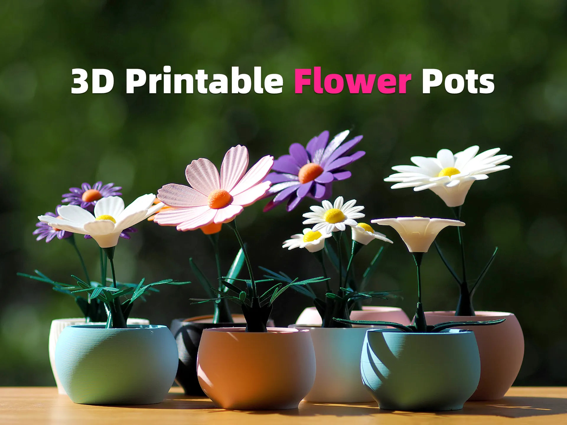3D Printable Flower Pot - Free 3D Print Model - MakerWorld