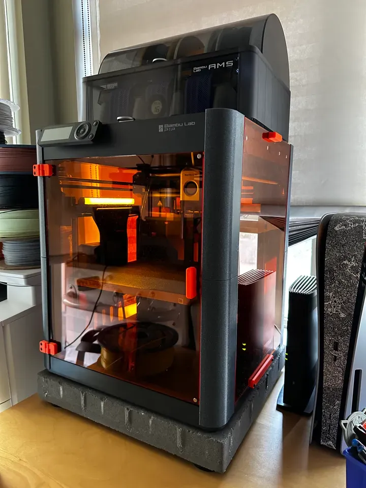 Bambu Lab P1P - "Vision" Enclosure by humebeam MakerWorld: Download ...