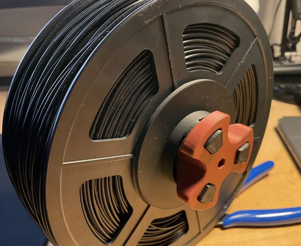 Respooler - adapter disks for 80mm inner circumference spools Remixed ...