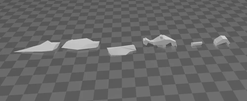 OSRS Dragon Scimitar Remixed by BigTopPrints - MakerWorld