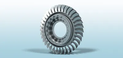 Jet Engine Compressor Blisk by CATIAV5FTW - MakerWorld