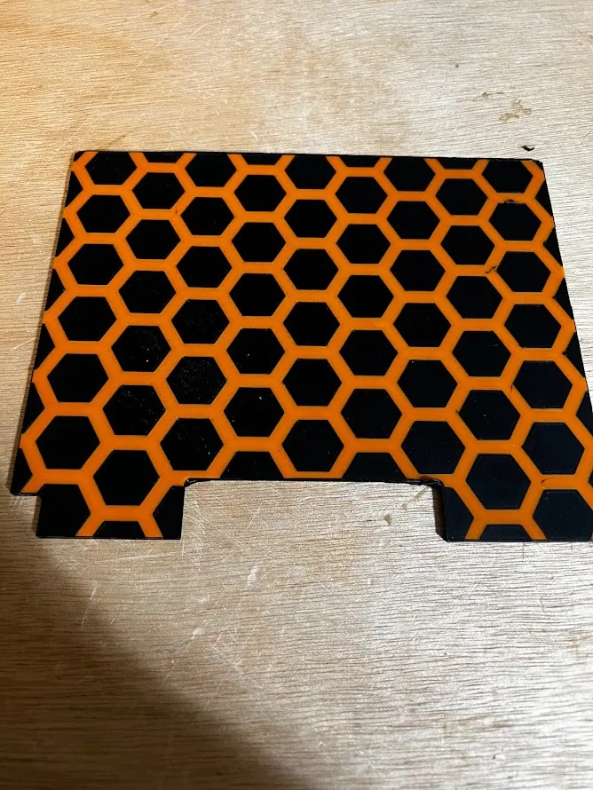 Voron 0.1 Hex pattern base cover by Robandwend - MakerWorld