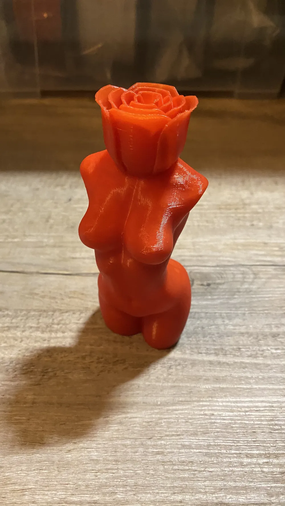 Female Body with Rosehead - Free 3D Print Model - MakerWorld