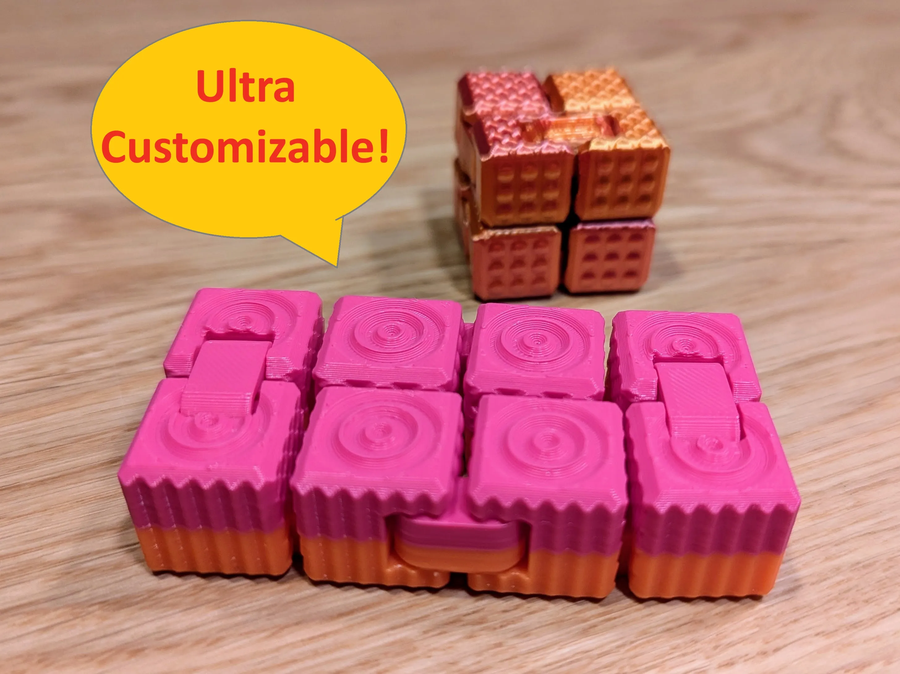 Sturdy Infinity Cube by waveman MakerWorld: Download Free 3D Models