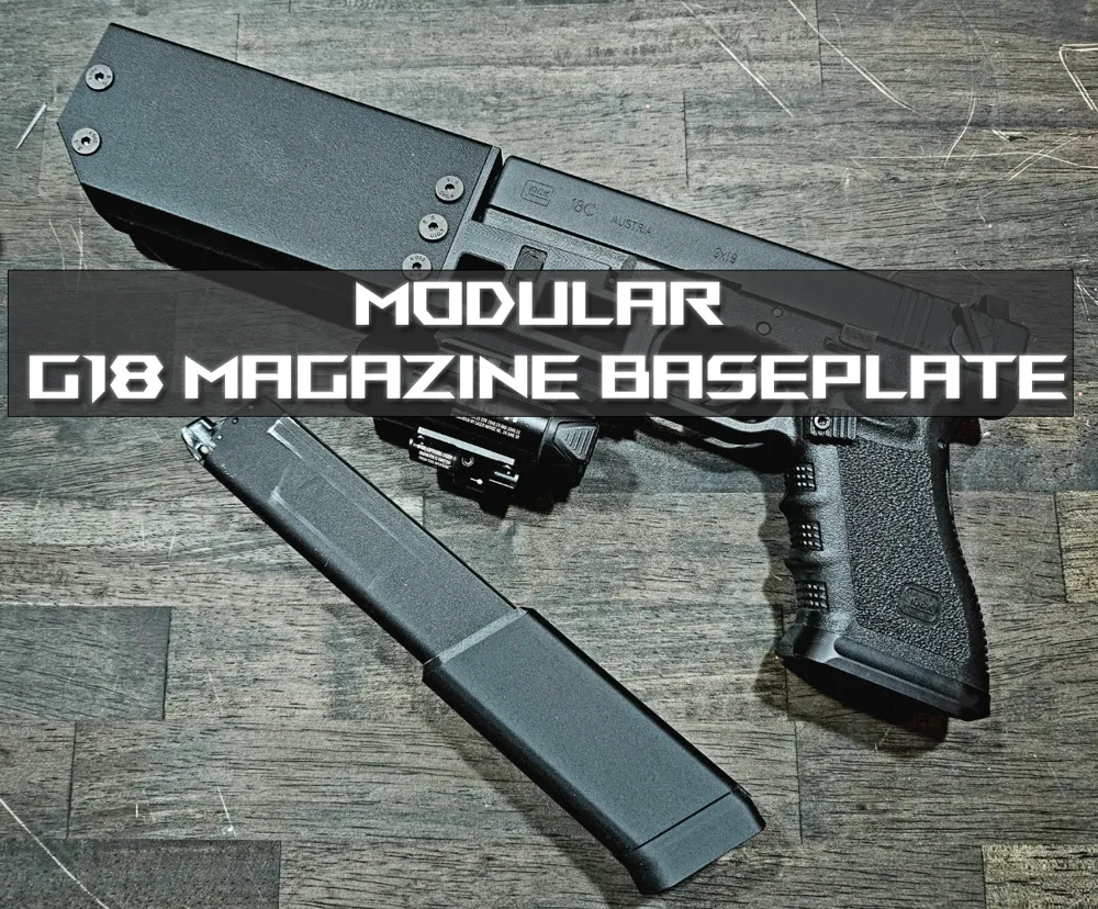 Elite Force G18 Mag Sleeve and Baseplate (Airsoft) by GTPerrault ...