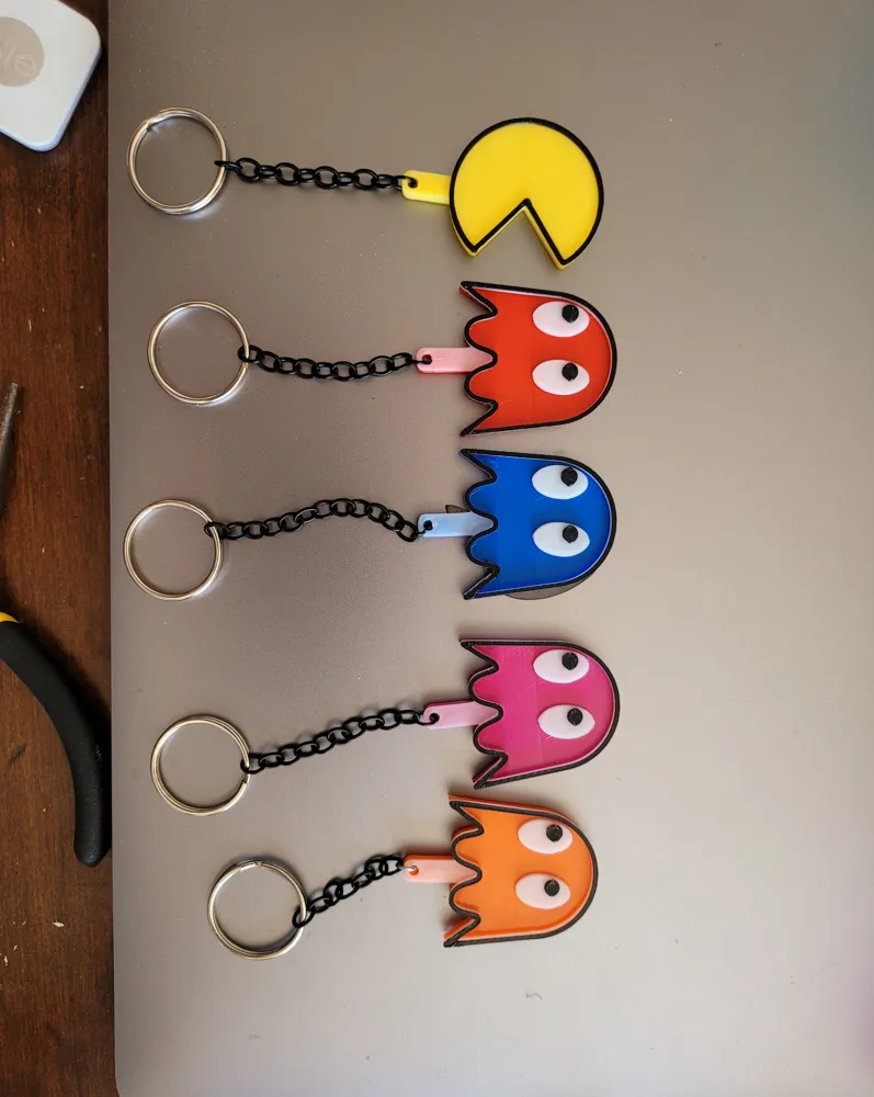 Pac Man Key Holder by mocodroid - MakerWorld