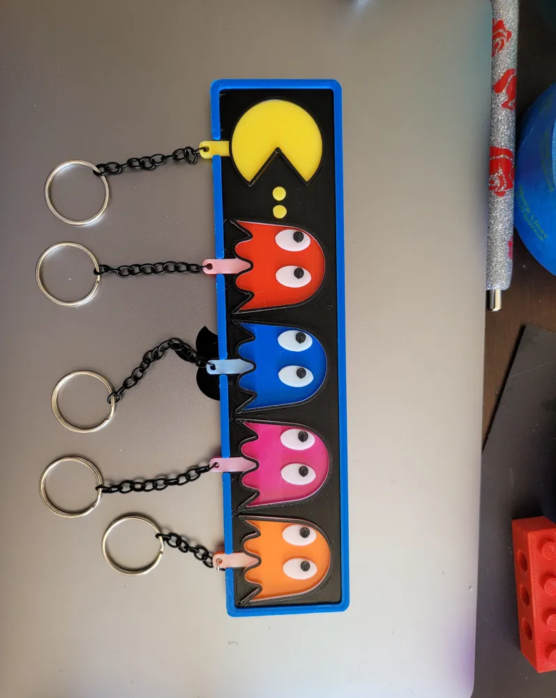 Pac Man Key Holder by mocodroid - MakerWorld