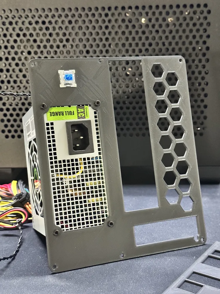 ITX PC cube case with sfx PSU - Free 3D Print Model - MakerWorld