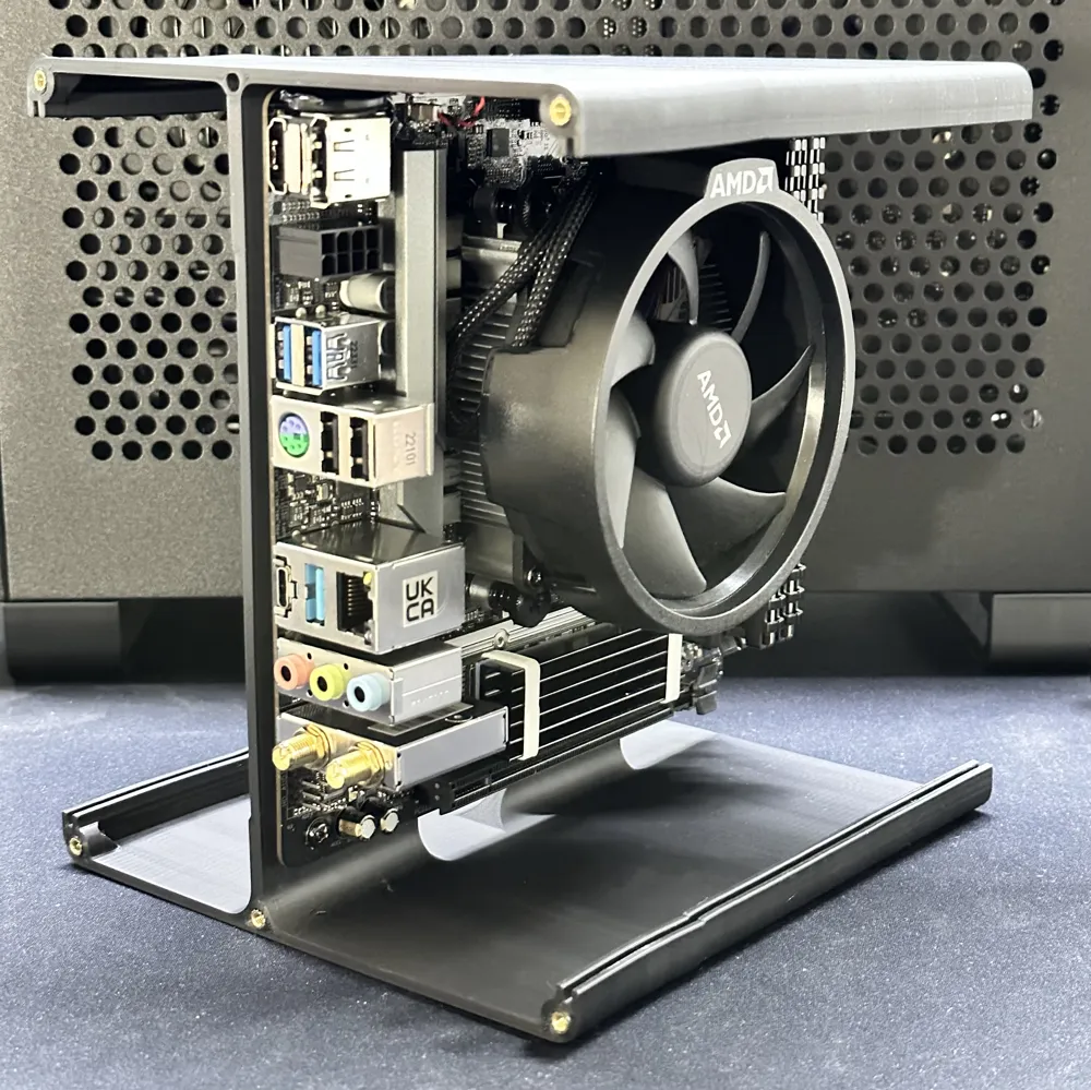 ITX PC cube case with sfx PSU by erer2001 - MakerWorld
