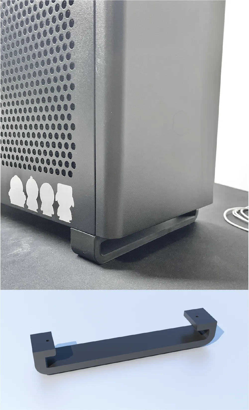 NR200/NR200P PC case raised U shape feet by erer2001MakerWorld ...