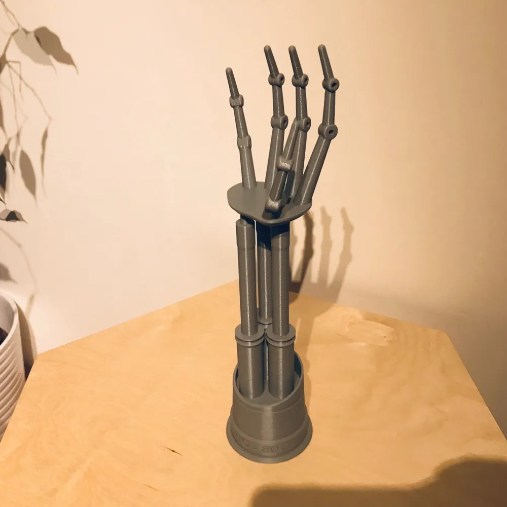 Terminator Arm for smart assistants by Brithawkes - MakerWorld