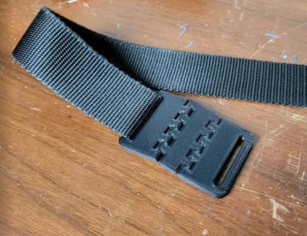 Flexible Belt Buckle (TSA SAFE) by m_IDEX - MakerWorld