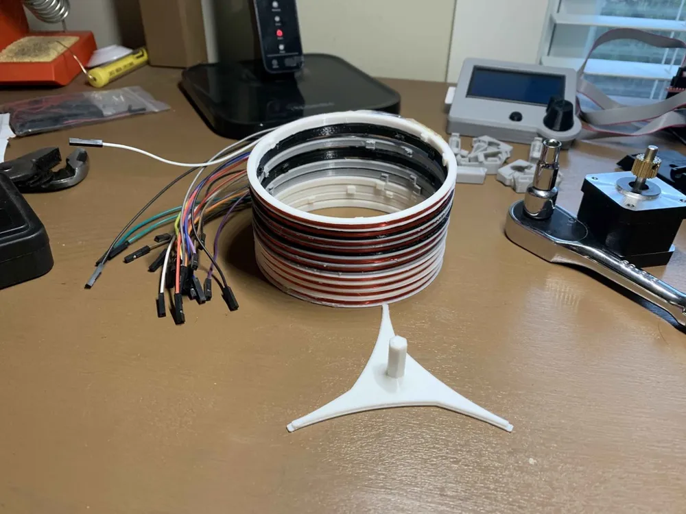 10cm Loop Antenna Jig by wesyarber - MakerWorld