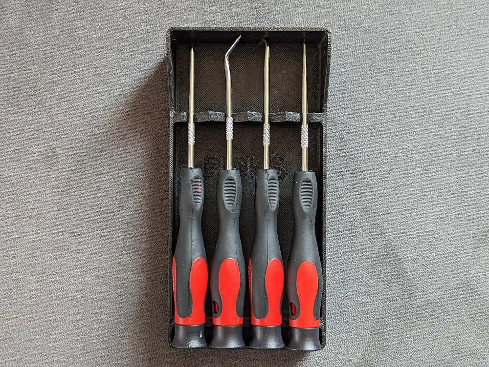 Gridfinity 2x4 Pick holder (up to 160mm) by MrStolarsky - MakerWorld