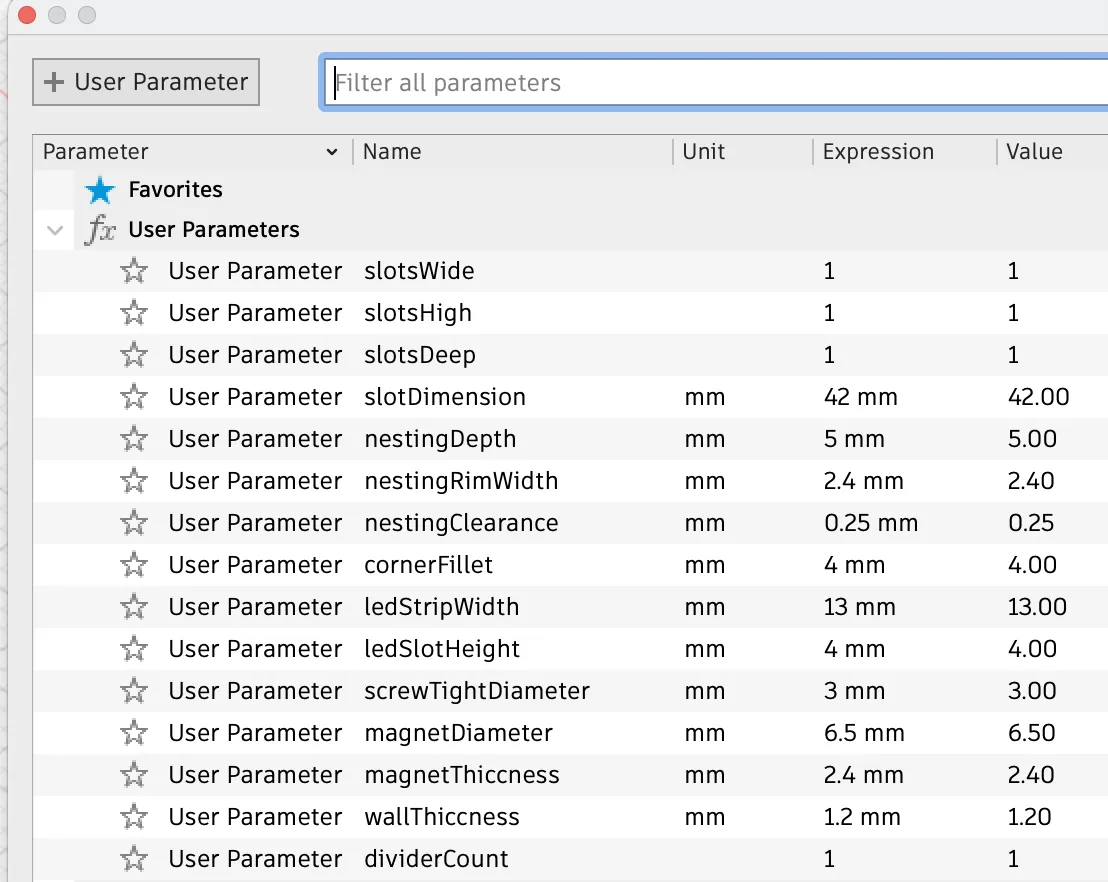 Gridfinity empty bins for customization+parametric Remixed by Akio-42 MakerWorld: Download Free ...