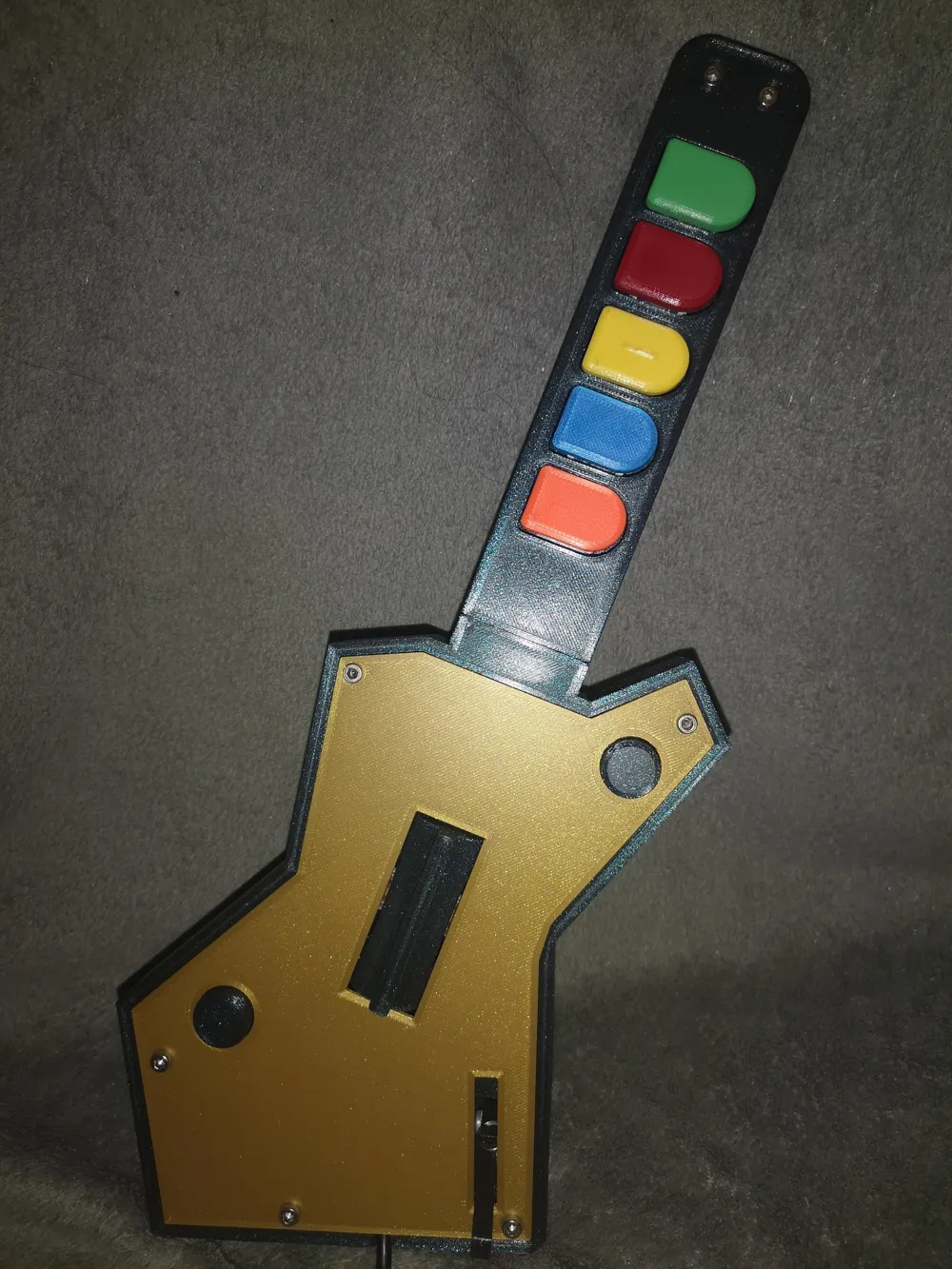 Mini Guitar Hero / Rock Band / Clone Hero Controller Remixed by ...