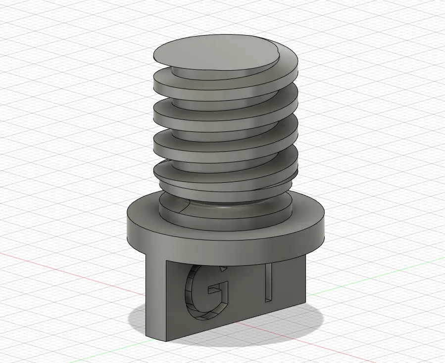Boat Bunghole Plug Screw - Free 3D Print Model - MakerWorld