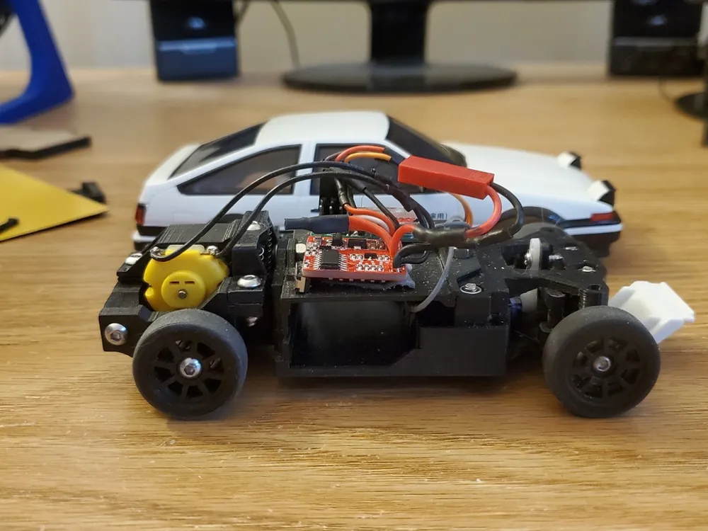 Fully Printed 1:28 RC Car Chassis (MINI-Z compatible) par AlexY ...