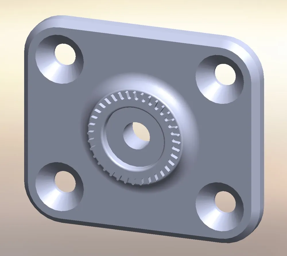 Quad Lock compatible AMPS base by Salacious_sloth - MakerWorld
