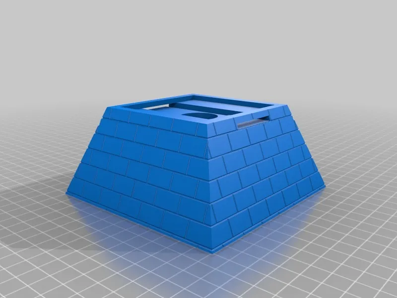 Dice Tower (Pyramid) for Camel-Up Board Game by mobiobi MakerWorld ...