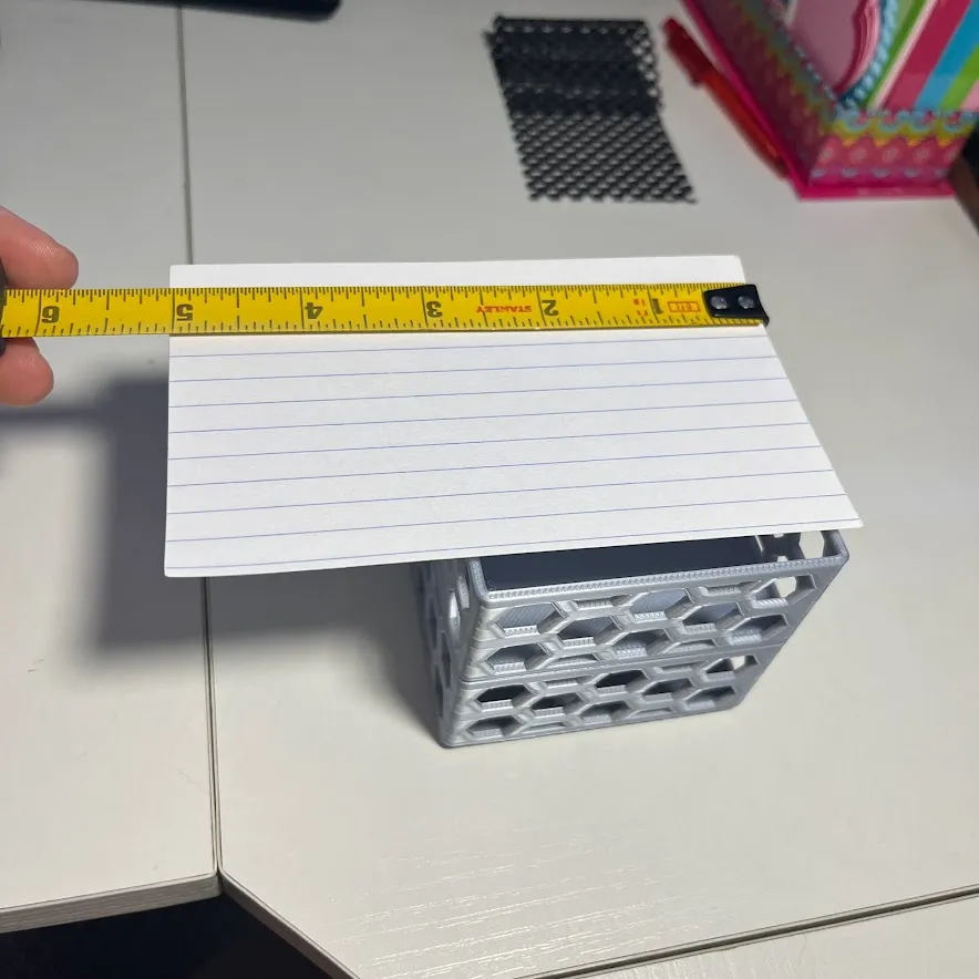 Flash Card Holder Stackable (holds 2.5" x 3" cards) by emilymw154 ...