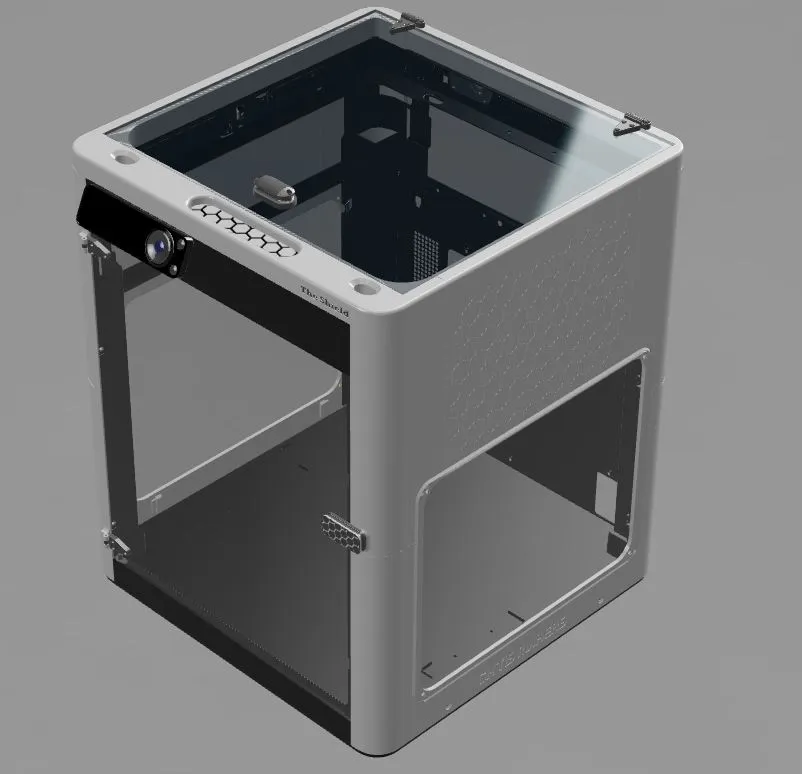 The Shield enclosure for Bambu lab P1P Remixed by Ch tis Makers ...