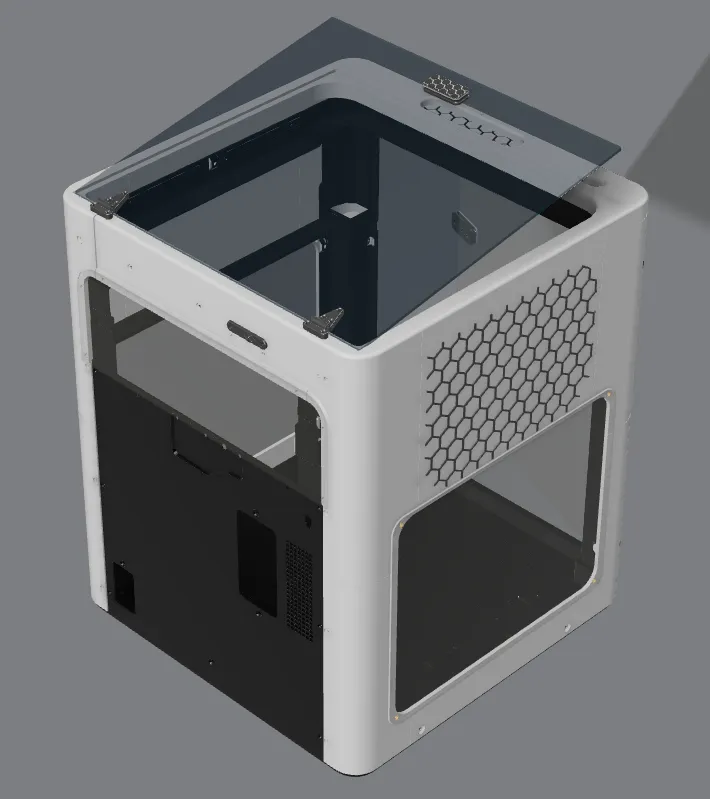 The Shield enclosure for Bambu lab P1P Remixed by Ch tis Makers ...