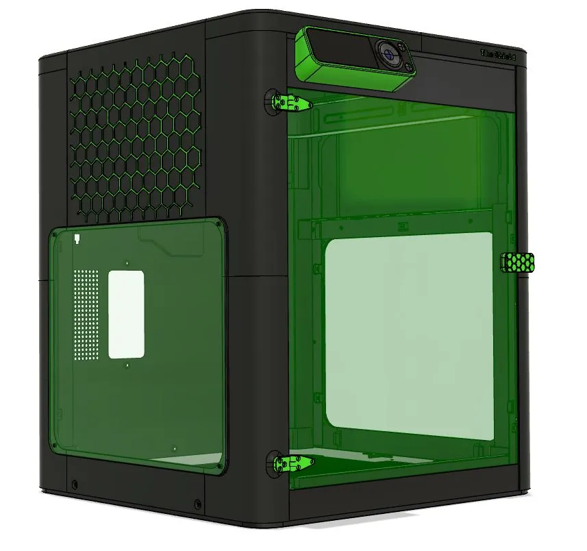 The Shield enclosure for Bambu lab P1P Remixed by Ch tis Makers ...