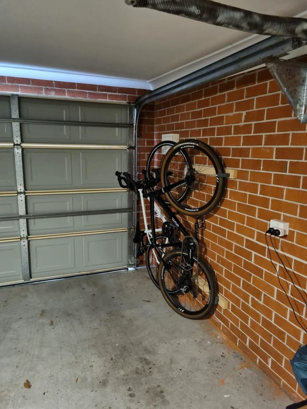 Angled Bike Wall Mount with Wheel Stops - Free 3D Print Model - MakerWorld