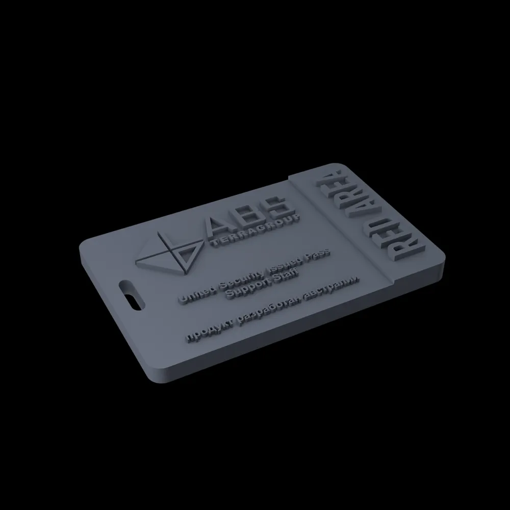 Escape From Tarkov Labs Red Keycard by arkrop MakerWorld: Download Free ...