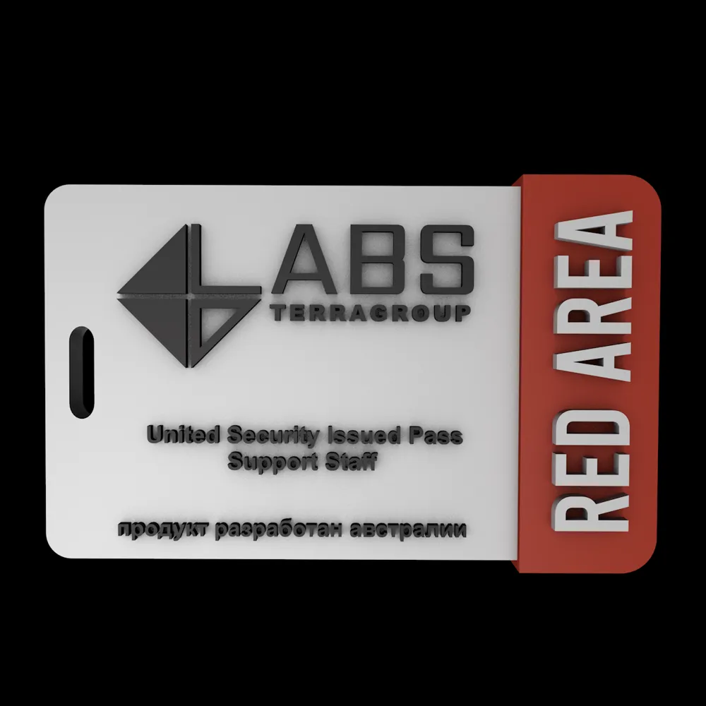 Escape From Tarkov Labs Red Keycard by arkrop MakerWorld: Download Free ...