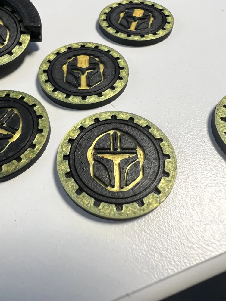 Mandalorian coins Remixed by ak_211779 - MakerWorld