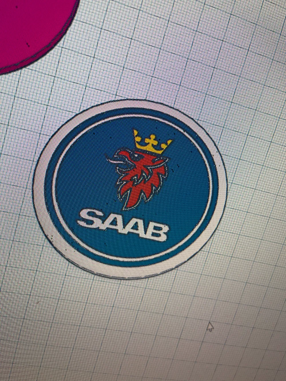 Saab Hood Badge by Mickey73 MakerWorld: Download Free 3D Models