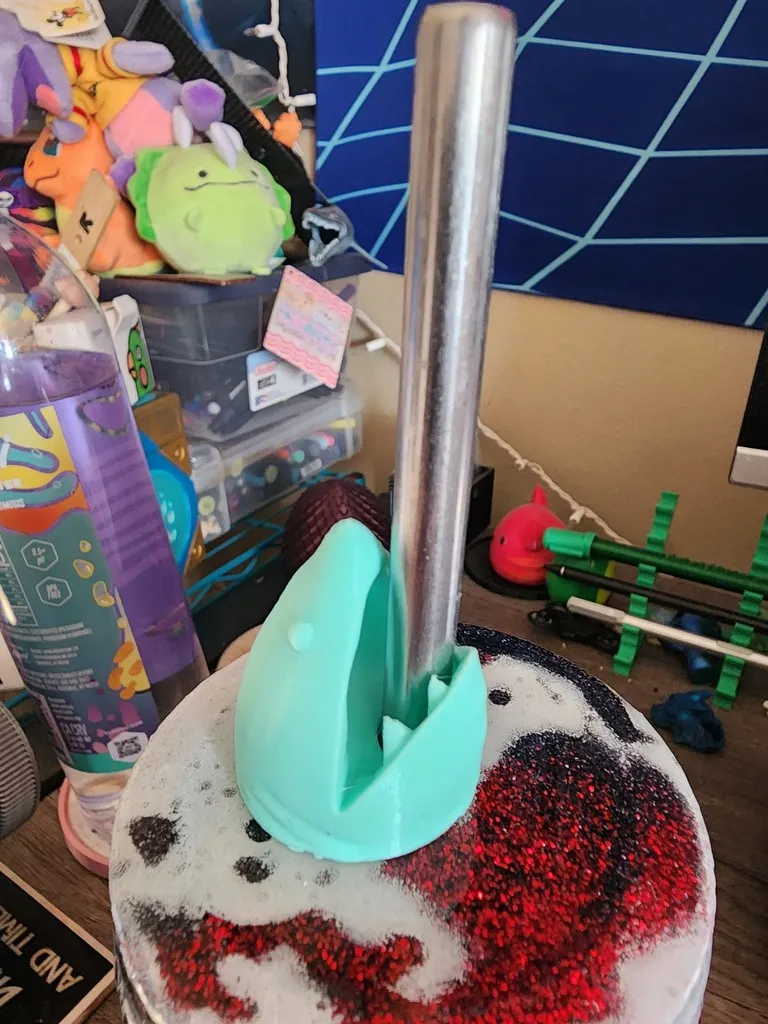 Shark Attack! Straw Topper by KyuubiNight MakerWorld: Download Free 3D ...