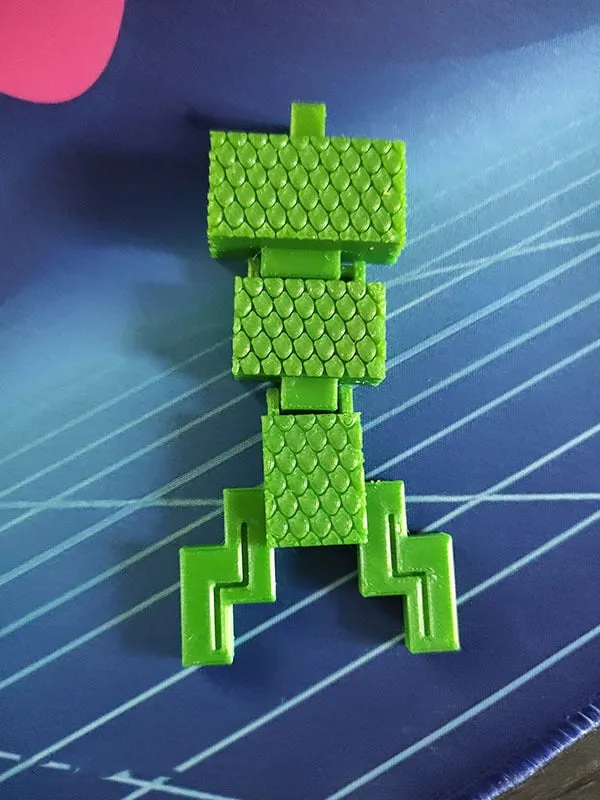 8-bit Mermaid Tail keychain by KyuubiNight - MakerWorld