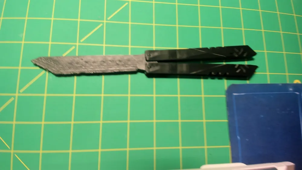 Valorent Champion knife PLA Shared by ThePro22 - MakerWorld