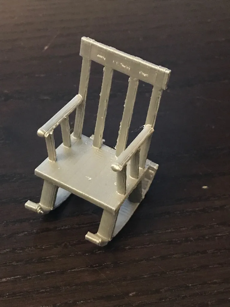 Rocking Chair - Modello di stampa 3D gratuito - MakerWorld