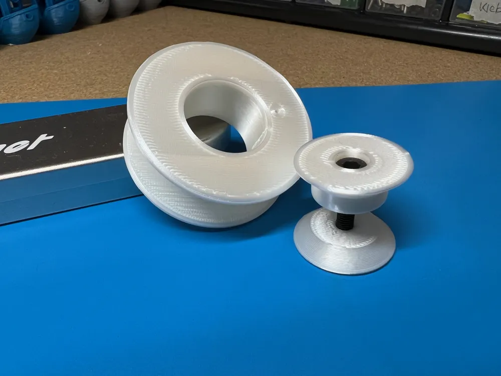 Wire spool winder Remixed by AroughMakerWorld: Download Free 3D Models